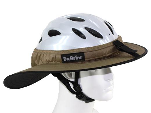 Da Brim Sporty Cycling Helmet Visor Tan | Cycle To Go
