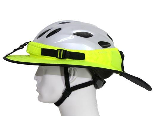 Da Brim Sporty Cycling Helmet Visor Hi-Vis Yellow | Cycle To-Go